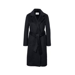 Tchibo - Mantel aus weicher Wollmischung in Dunkelblau - Damen - Gr. XL - dunkelblau