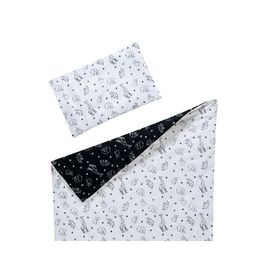 Tchibo - Schardt Wende-Bettw&auml;sche &raquo;Origami Black&laquo; - schwarz