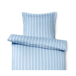 Tchibo - Satin-Bettw&auml;sche - wei&szlig;