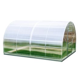 Tchibo - Gew&auml;chshaus-Tunnel &raquo;Sigma&laquo; - 4x3x2,1cm - silber -