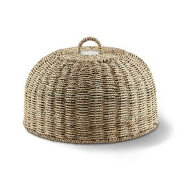 Tchibo - Abdeckhaube aus Geflecht - beige