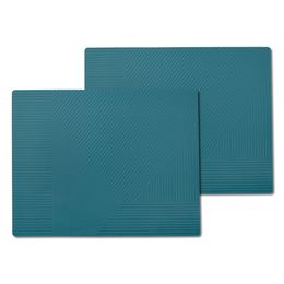 Tchibo - 2 Silikon-Platzsets - petrol