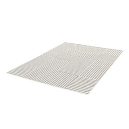 Tchibo - Outdoor-Teppich &raquo;Lines&laquo; - grau
