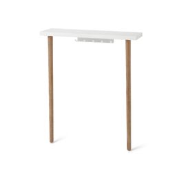 Tchibo - Konsolentisch zum Anlehnen - 75x25x90cm - braun -