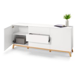 Tchibo - Sideboard - 175x38x73cm - braun -
