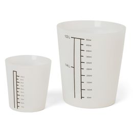 Tchibo - 2 Messbecher - schwarz