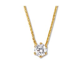 Tchibo - 585 Gold-Kette mit Brillantanh&auml;nger - gold