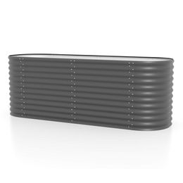 Tchibo - Hochbeeterg&auml;nzung - 80x80x86cm - dunkelgrau -