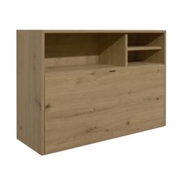 Tchibo - H&auml;ngeschrank - 80x25x58cm - braun -