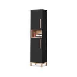 Tchibo - Bad-Hochschrank &raquo;Eklund&laquo; - 45x35x190cm - anthrazit -