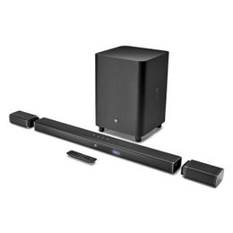 JBL BAR 5.1 &ndash; 5.1-Kanal 4K Ultra HD-Soundbar mit kabellosen Surround-Lautsprechern - schwarz