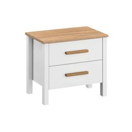Tchibo - Nachttisch &raquo;Fargo&laquo; - 47x44x43cm - braun -