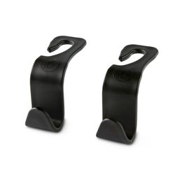 Tchibo - 2 Kopfst&uuml;tzen-Haken - schwarz