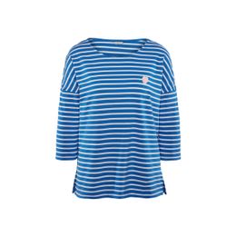 Tchibo - Shirt mit Streifen - Damen - Gr. XXL - wei&szlig;/gestreift