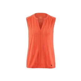 Tchibo - Funktionstop - Damen - Gr. M - orange/print
