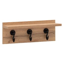 Tchibo - WS Hakenpaneel &raquo;Tonder&laquo; - 40,2x14,1x15,7cm - schwarz -