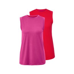 Tchibo - Sporttops - Damen - Gr. M - pink