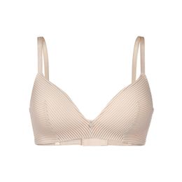 Tchibo - Softschalen-BH - Damen - Gr. 80B - beige/gestreift