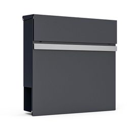 Tchibo - Briefkasten &raquo;Brixa C&laquo; - 11x37x37cm - anthrazit -