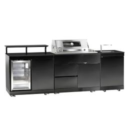 Buschbeck Premium Outdoor-K&uuml;che mit Grillfunktion
