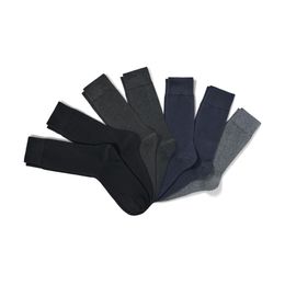Tchibo - 7 Paar Socken - Herren - Gr. 44-46 - dunkelblau