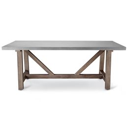 Tchibo - Gartentisch in Betonoptik - 200x95x77cm - grau -