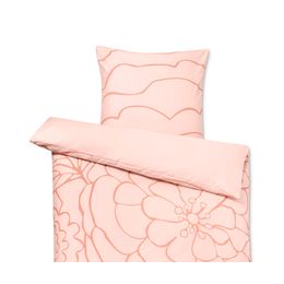 Tencel -Baumwoll-Bettw&auml;sche - ros&eacute;