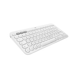 Logitech Multi-Device-Tastatur &raquo;K380&laquo; und kabellose Pebble-Maus &raquo;M350&laquo; im Set - wei&szlig;