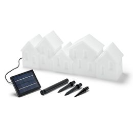 Tchibo - Solar-Outdoorleuchte &raquo;Dorf&laquo; - 70x16x25cm - wei&szlig; -