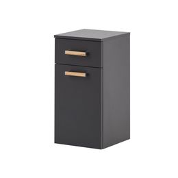 Tchibo - Flachschrank &raquo;Duo&laquo; - 32,5x35,5x67cm - anthrazit -