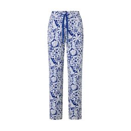 Tchibo - Pyjamahose - Damen - Gr. XXL - wei&szlig;/print