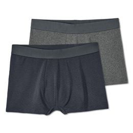 Tchibo - 2 Slipboxer - Herren - Gr. M/5 - anthrazit/gestreift