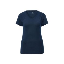 Tchibo - Funktionsshirt mit Merinowolle - Damen - Gr. M - dunkelblau