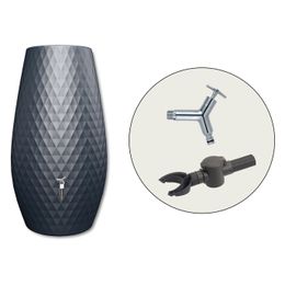 Garantia Triagon 2-in-1-Regenspeicher-Set - grau