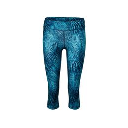 Tchibo - 3/4-Sporttight - Damen - Gr. M - dunkelblau/print