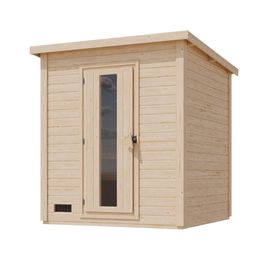 Karibu Sauna &raquo;Elli 2&laquo; - grau