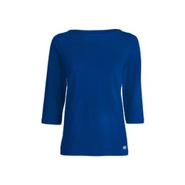 Tchibo - Shirt mit 3/4-Arm - Damen - Gr. M - blau
