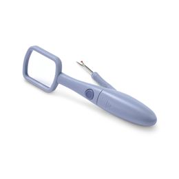 Tchibo - Nahttrenner mit Lupe und LED-Licht - blau