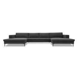 Tchibo - Sofa &raquo;Modica&laquo; in U-Form - 438x173x83cm - schwarz -