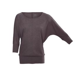 Tchibo - 3/4-Sport-und-Yogashirt - Damen - Gr. S - braun