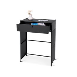 Tchibo - Metall-Konsole &raquo;Cn3&laquo; mit Schublade - 77,5x40x102,5cm - schwarz -