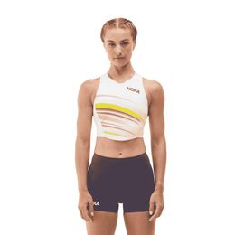 Hoka One One Hoka Race Day Crop Bra Bekleidung Damen bunt S