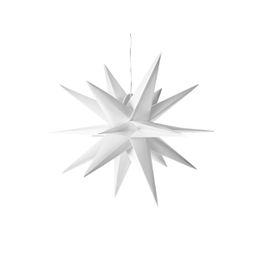 AMARE LED-3D-Au&szlig;enstern - 57x48x44cm - wei&szlig; -