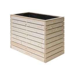 Tchibo - Hochbeet aus Fichtenholz - 130x70x90cm - naturfarben -