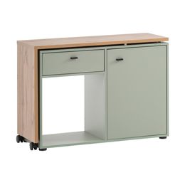 Tchibo - 2-in-1-Drehtischschrank - 104,5x39x75,5cm - anthrazit -