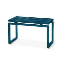 Tchibo - Sitzbank aus Massivholz - 74x34x42,5cm - blau -