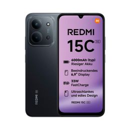 Xiaomi Redmi 15C 5G 128 GB Midnight Black