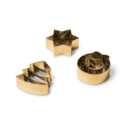 Tchibo - Premium-Keksausstecher-Set - gold
