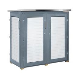 Weka &raquo;Garten Q Teras&laquo; - 170x85x161cm - hellgrau -