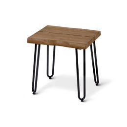 Tchibo - Garten-Beistelltisch - 46x41x46cm - schwarz -